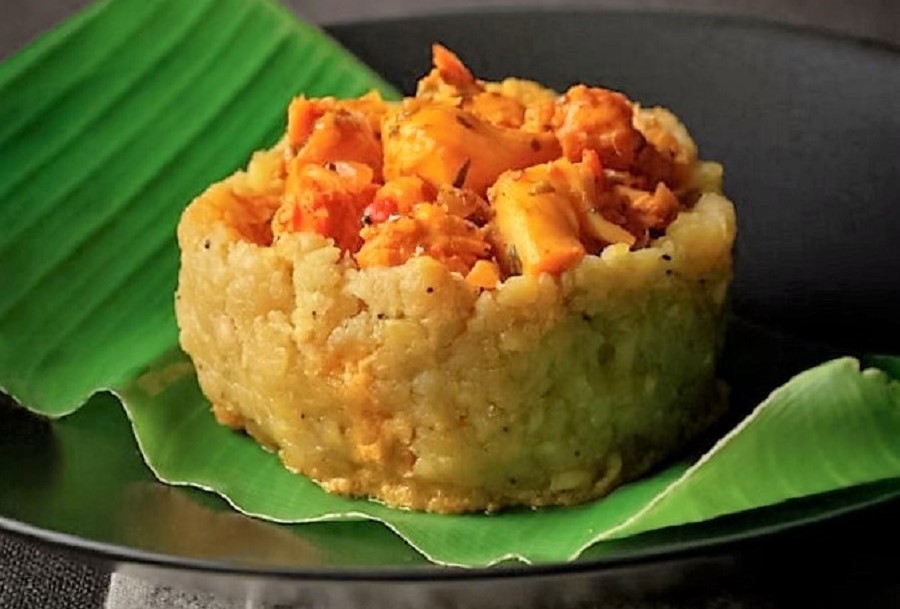 santaella mofongo relleno de langosta (2) - Placeres