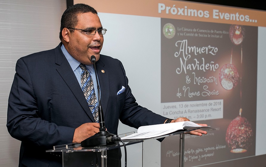 Kenneth Rivera Robles, presidente de la Cámara de Comercio - Placeres