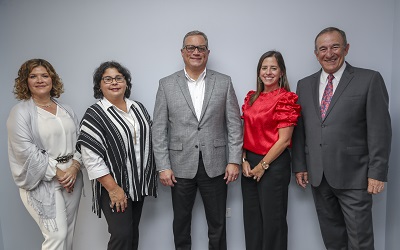 Rebeca Quiñones, Dir Ejecuiva FHP, Brenda Cardona FRM, Alberto Cabrer ...
