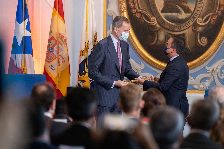 Visita de Su Majestad Felipe VI - Placeres