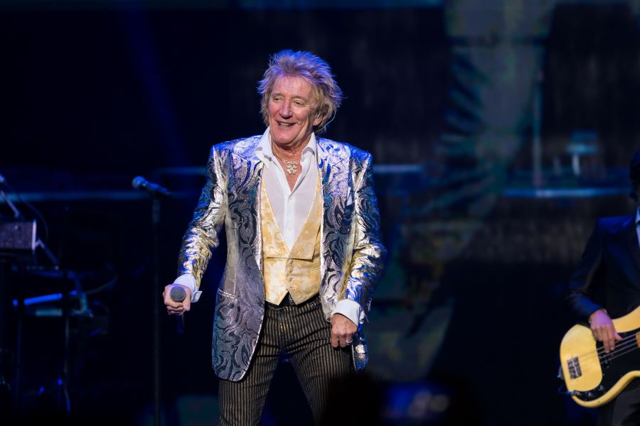 Espectacular Concierto Rod Stewart - Placeres