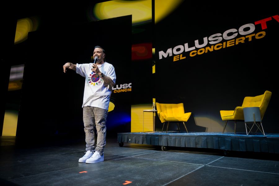 Lleno total "Molusco TV, El Concierto" - Placeres