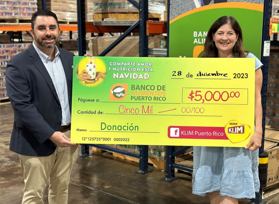 Aportación de Nestlé al Banco de Alimentos - Placeres