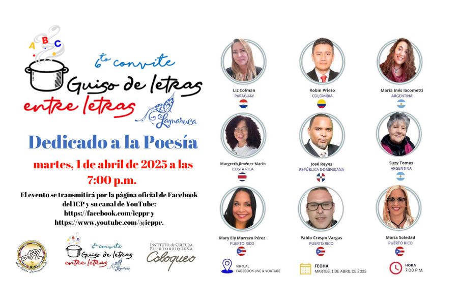 6to CONVITE del GUISO DE LETRAS… - Placeres