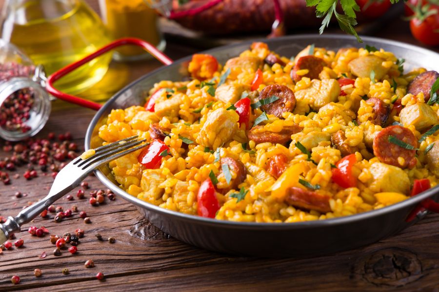 Paella Jíbara de Carnes a la GOYA - Placeres